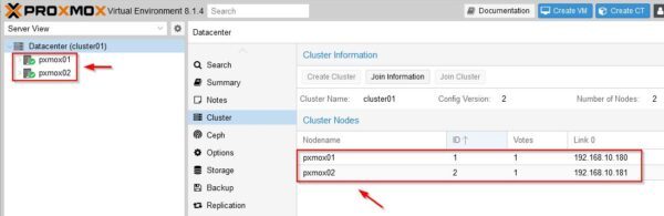Proxmox HA Cluster ( Yüksek Erişilebilirlik ) Oluşturma – Mehmet YAYLA